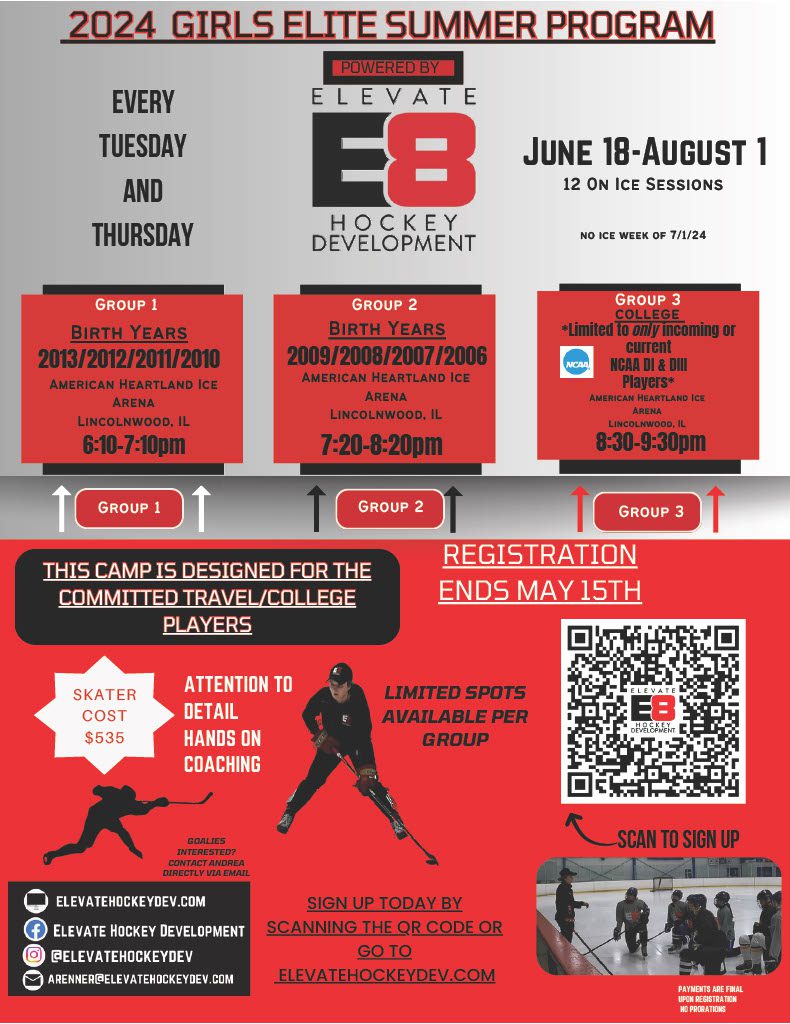 Elevate Hockey Development | Illinois Youth Hockey Training - Elevate Hockey Development